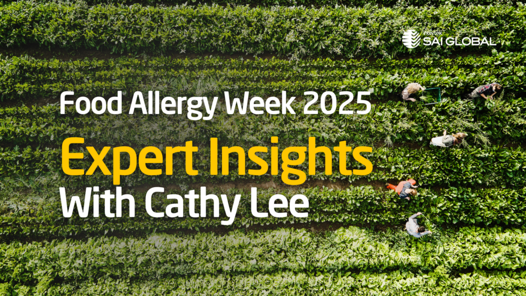 2025 Food Allergy Week Expert Insights | Intertek SAI Global Australia